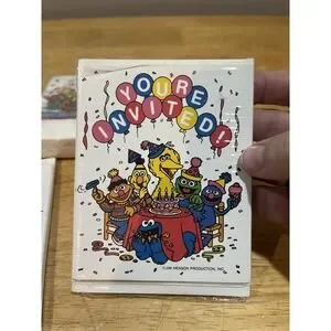 Beach Joy | Party Supplies | Vtg Sesame Street Birthday Party 6 ...